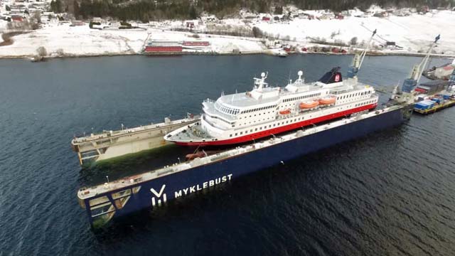 NORWEGIAN COASTAL EXPRESS UNDERGOES 'EUROPE'S LARGEST ENVIRONMENTAL ...