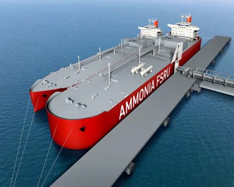 MITSUBISHI AND MOL DESIGN AMMONIA FRSU - Clean Shipping International