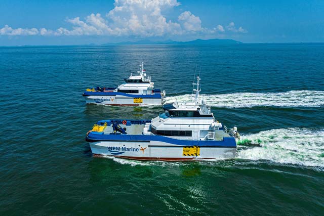STRATEGIC MARINE DELIVERS TWO MORE CREW VESSELS TO WEM - Clean Shipping ...