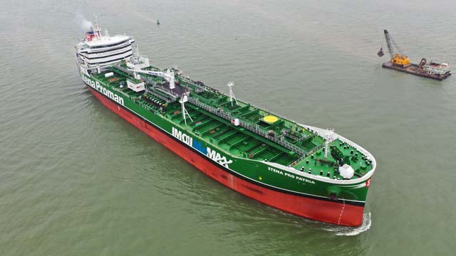 SEA TRIALS BEGIN FOR FIRST CHINA-BUILT METHANOL FUELLED TANKER - Clean ...