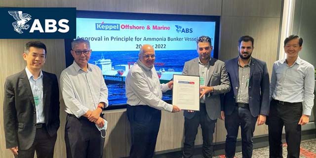 AMMONIA REFUELLING VESSELS GAINS ABS AiP - Clean Shipping International