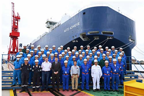 SECOND LOW-EMISSION PCTC DELIVERED TO UECC - Clean Shipping International