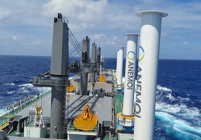 COSCO TO OFFER ANEMOI SAIL INSTALLATIONS - Clean Shipping International