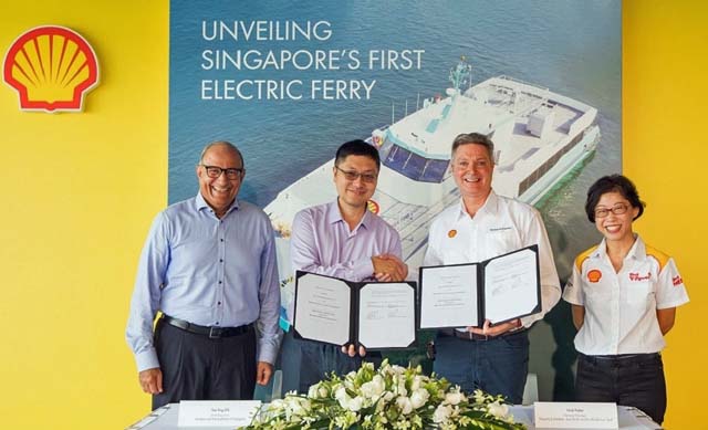 ELECTRIC FERRY LAUNCH KICKS OFF COOPERATION BETWEEN MPA AND SHELL ...
