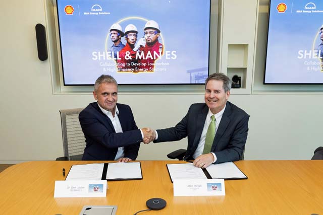 MAN ES AND SHELL SIGN DECARBONISATION MoU - Clean Shipping International