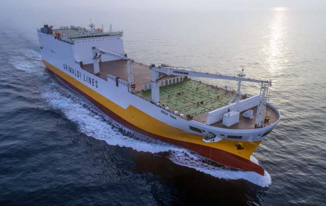GRIMALDI RECEIVES THIRD SUSTAINABLE CON-RO VESSEL - Clean Shipping ...