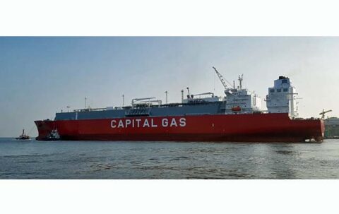 NEW GREEN LNG TANKER HANDED OVER TO CAPITAL GAS - Clean Shipping ...