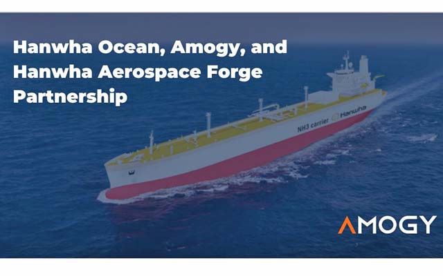 HANWHA AND AMOGY FORM AMMONIA PARTNERSHIP - Clean Shipping International