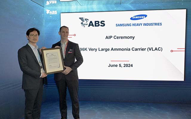 AiP FROM ABS FOR SHI'S 96K AMMONIA CARRIER - Clean Shipping International