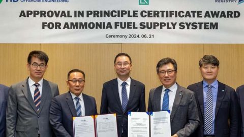 AiP FROM LR FOR HD KSOE'S AMMONIA FUEL SYSTEM - Clean Shipping ...