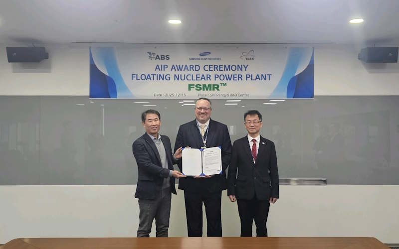 AiP FROM ABS FOR SHI’S FSMR PROJECT - Clean Shipping International